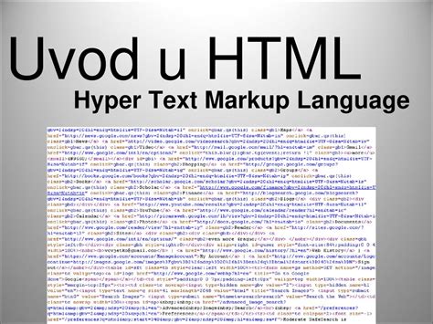 Hyper Text Markup Language - ppt download