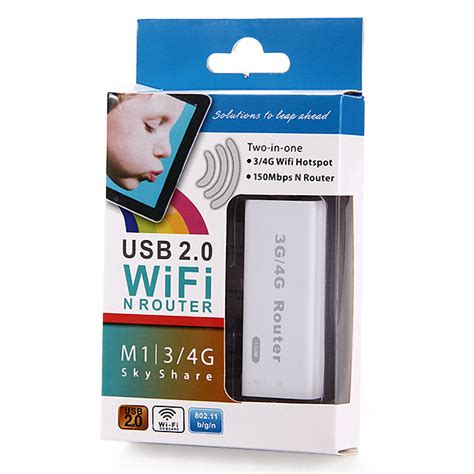 M1 Usb 2 0 150mbps 802 11b G N 3g 4g Wi Fi Hotspot Gateway Router
