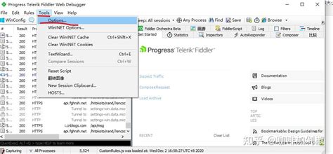 Fiddler抓取，android真机测试 知乎