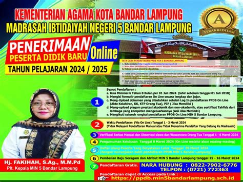 Info Ppdb Min 5 Bandar Lampung