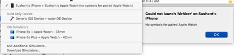 Ios Xcode 8 Beta 2 Ios10 Beta 2 Watchos 3 Beta 2 No Symbols For