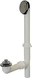 Amazon Everbilt Twist And Close 1 1 2 In White Poly Pipe Bath