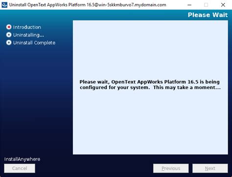 Uninstalling Appworks The Proper Way Opentext™ Process Automation Tips