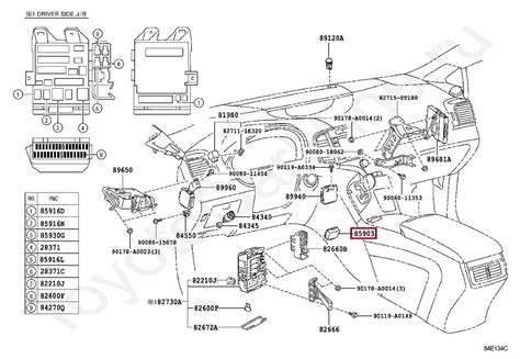 Exploring The Detailed Parts Diagram Of The 2009 Toyota Venza