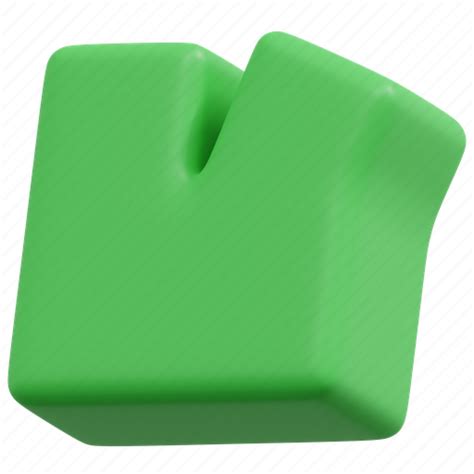 3d Model Split Volume Shape Geometry Abstract Icon Download On