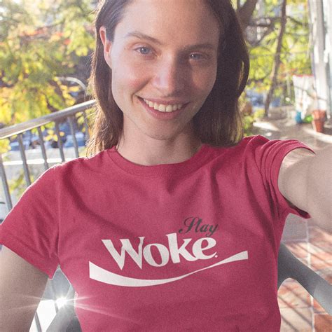 Stay Woke T Shirt Redmolotov