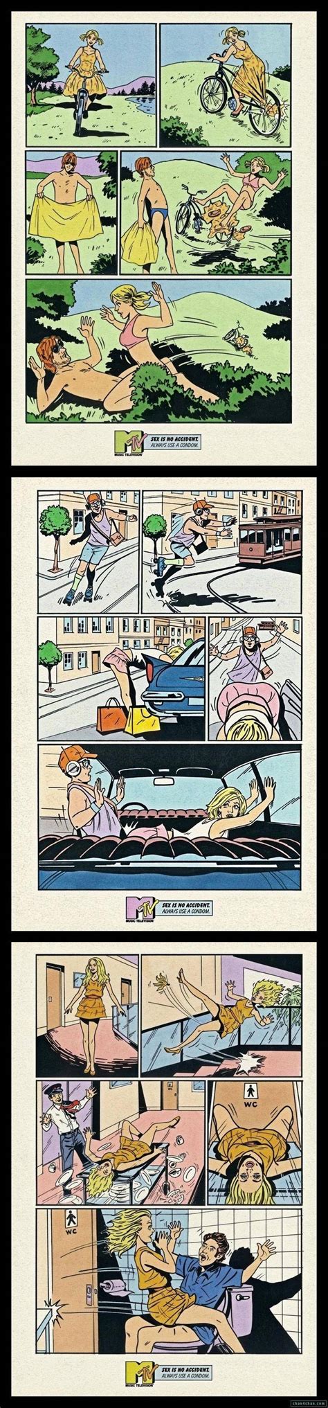 SEX IS NO ACCIDENT USA 1985 R PropagandaPosters