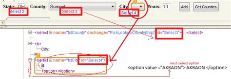Html View Not Recognizing Select Options In Html