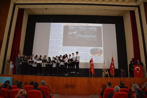 Kasım Cumhuriyetimizin kurucusu Büyük Önder Mustafa Kemal Atatürkü Anma Programı