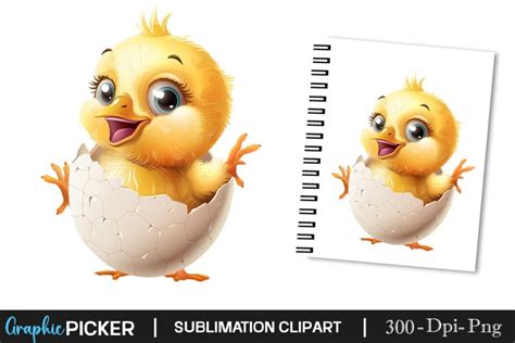 Funny Cute Chicken Clipart Design 3381209