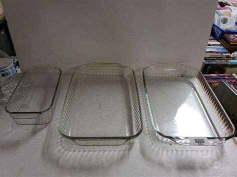 Pyrex Casserole Dishes And Loaf Dish Trice Auctions