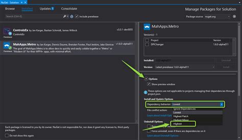 Issues With The Controlzex Dependency · Issue 3047 · Mahappsmahapps