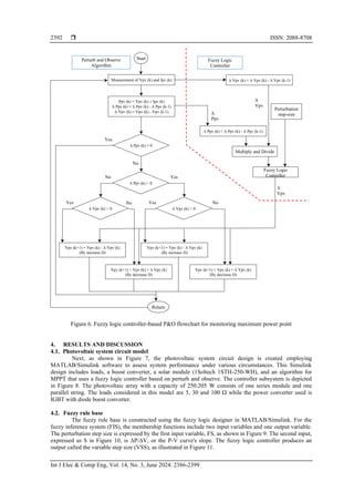 Enhancing Photovoltaic System Maximum Power Point Tracking With Fuzzy