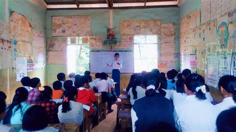 ခိုလမ်မြို့၊ အ မ က နောင်ပိန် ကျောင်း၌ စာဖတ်ရှိန်မြှင့်တင်ရေး