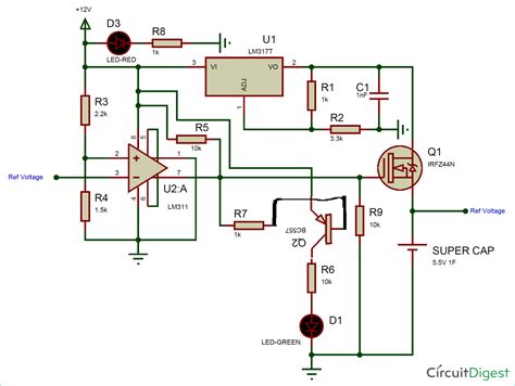 Super Cap Charger Circuit General Electronics Arduino Forum
