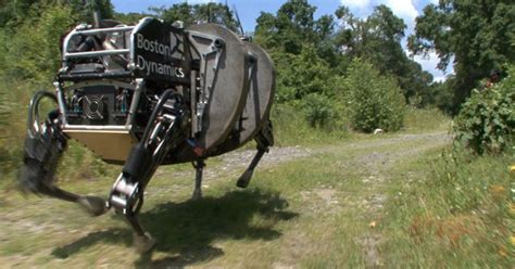 Boston Dynamics Ls3 Robotic Mule To Be Deployed In Massive War Game
