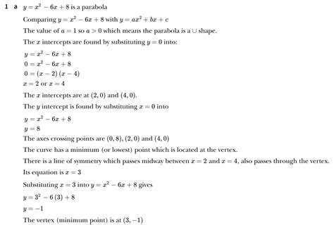 9709 P1 Quadratics Exercises 1 And 2 Worked Solutions Maths With David