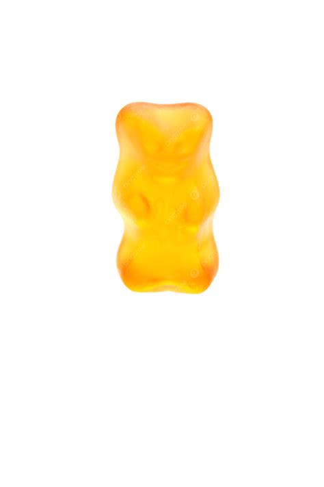 Yellow Gummy Bear Clipart