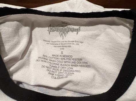 Disneys Kingdom Hearts Square Enix Graphic T White … Gem
