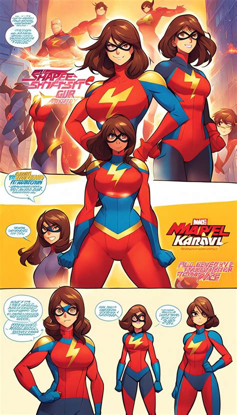 Ms Marvel Kamala Khan Abords Helen Parr Elastigirl By Josh627 On Deviantart