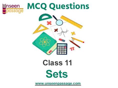 Sets Mcq Class 11 Mathematics With Answers
