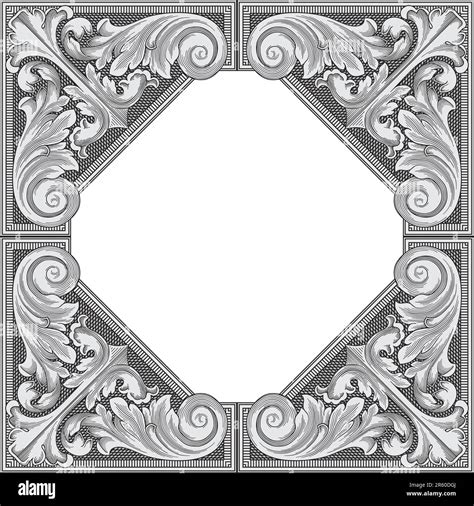 Retro Frame Vector Stock Vector Image And Art Alamy