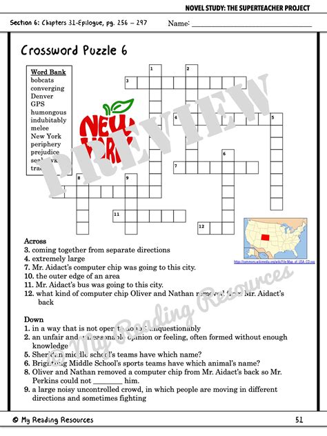The Superteacher Project Section Quizzes And Crossword Puzzles My