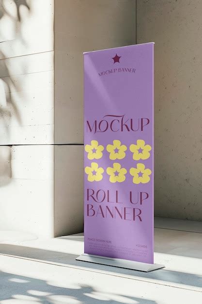 롤업 배너 모 디자인 프리미엄 Psd 파일