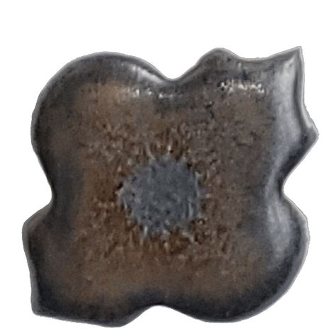 Spectrum 1114 Gold Rain Metallic Stoneware Glaze Sounding Stone