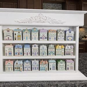 Lenox Spice Village Display Rack Victorian Style Handcrafted Made In