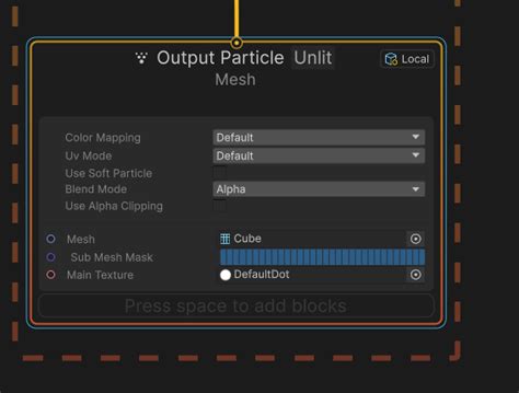 Visual Effect Graph Shader Graph Missing From Output Particle Unlit