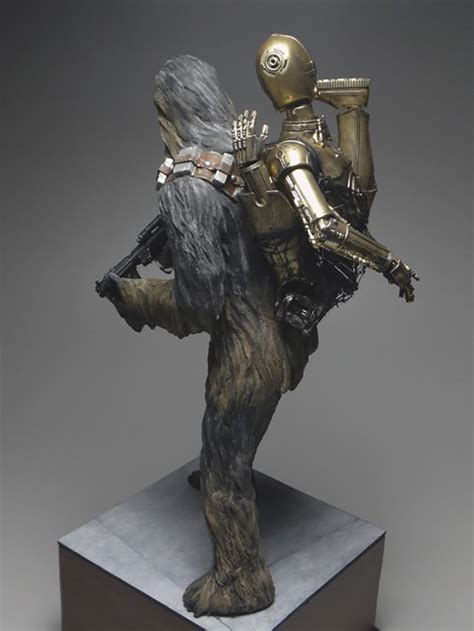 【科幻模界】星際大戰 1 12 Bespin Chewbacca And C 3po