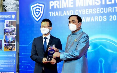Thai Pm Gives Huawei Thailand Cybersecurity Excellence Award Huawei