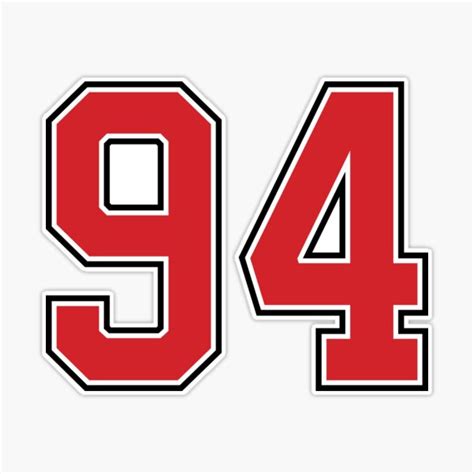 Red Number 94