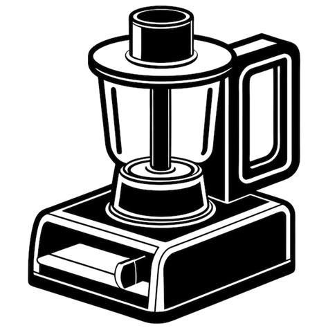 Food Processor Vector Illustration Premium Ai Generated Vector