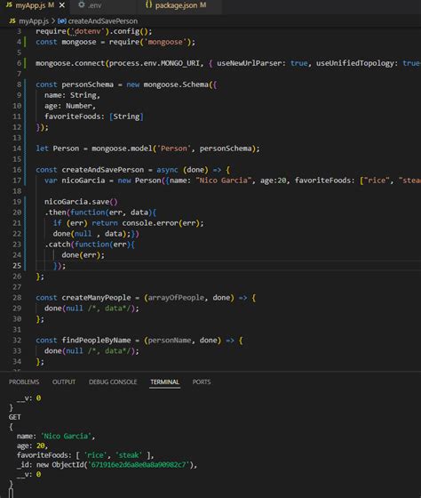 MongoDB And Mongoose Create And Save A Record Of A Model JavaScript The FreeCodeCamp Forum