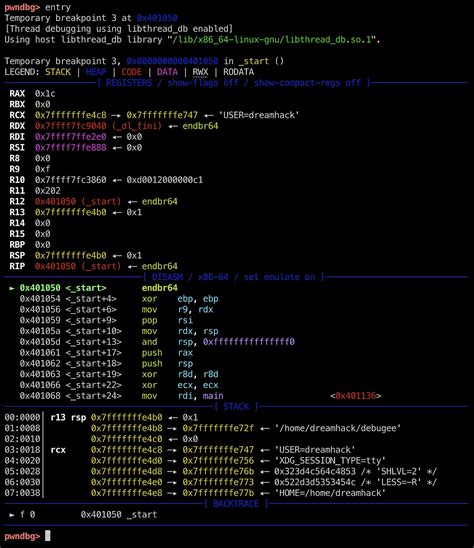 [드림핵] tool installation gdb pwntools — yunnij