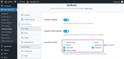 How To Exclude Content From Sitemap Rank Math