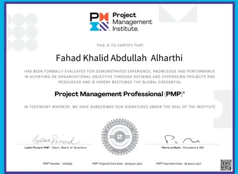 Fahad Alharthi Pmp® On Linkedin Pmp Projectmanagement Project
