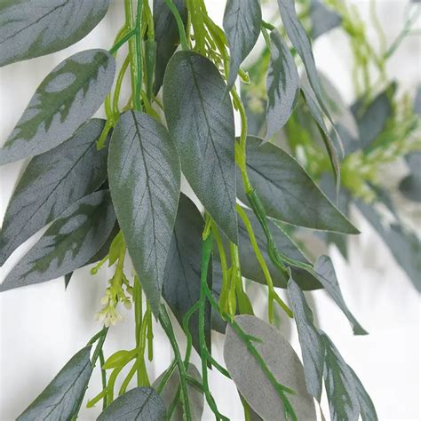 1pc 人工 の葉、人工緑の植物、吊り下げプラスチックの葉、家の装飾 Temu Japan