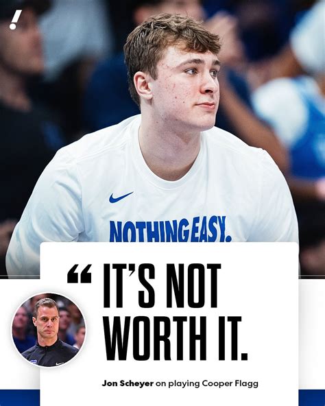 Yahoo Sports Jon Scheyer Wont Risk Playing Cooper Flagg In The Acc Tournament After Flagg