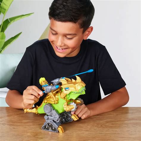 Jeu Treasure X Dino Gold S5 Battle Rex Dino Dissection Camions