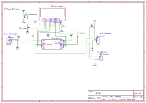 Motor Encoder And LCD Display EasyEDA Open Source Hardware Lab