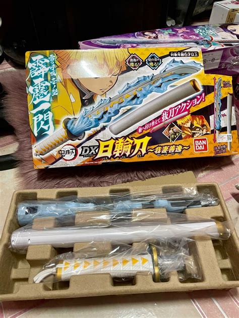 Bandai Dx Zenitsu Nichirin Sword Hobbies And Toys Toys And Games On Carousell