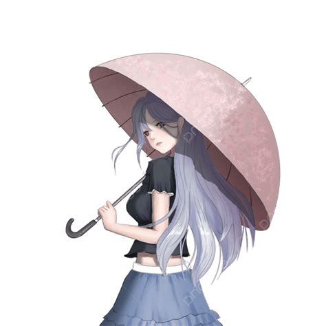 Umbrella Girl Png Picture A Girl With An Umbrella Girl Schoolgirl