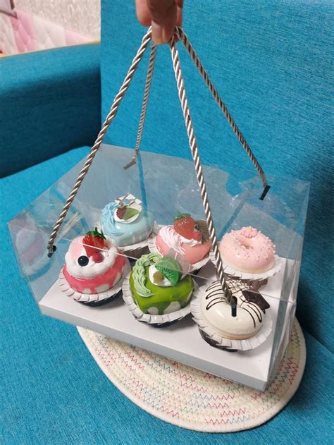 Clear Cupcake Box Dessert Boxes Packaging Dessert Packaging