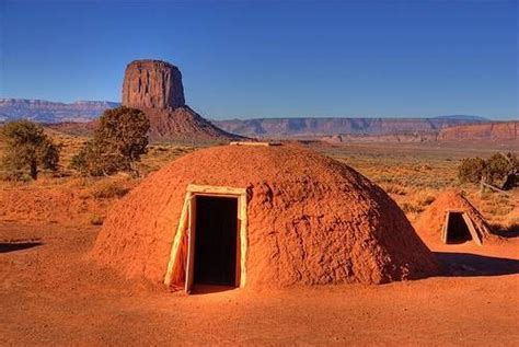 Navajo Hogan Is A Home Vernacular Architecture Navajo Navajo