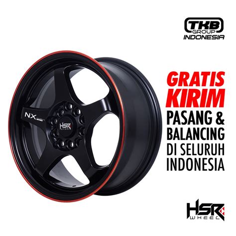 Jual Velg Racing Ring 15 Hsr Kailolo Ja157 Velg Mobil Xtrail Xpander Shopee Indonesia