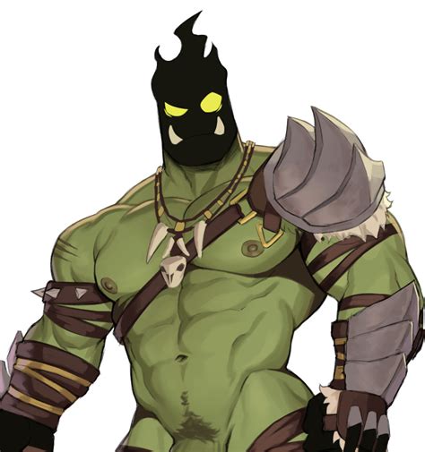 Helbai Original Absurdres Highres Paid Reward Available Abs Armor Bara Bare Pectorals