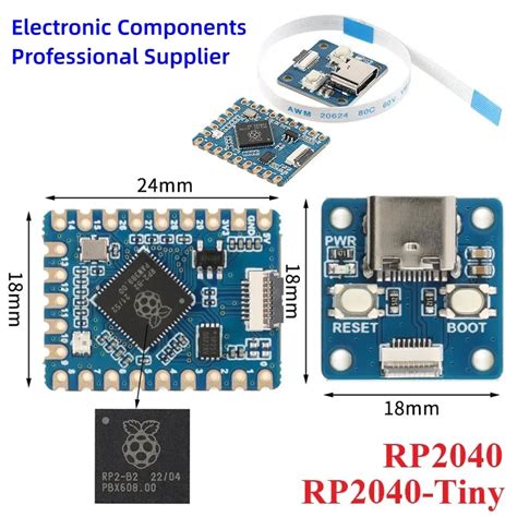 Rp2040 Tiny Rp2040 Zero Raspberry Pi Pico Development Board Module Chip